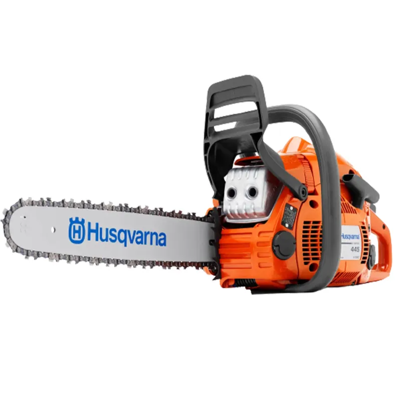 Husqvarna 445E II 45.7 cc 2.8 HP Petrol Chainsaw with 18 inch Guide Bar