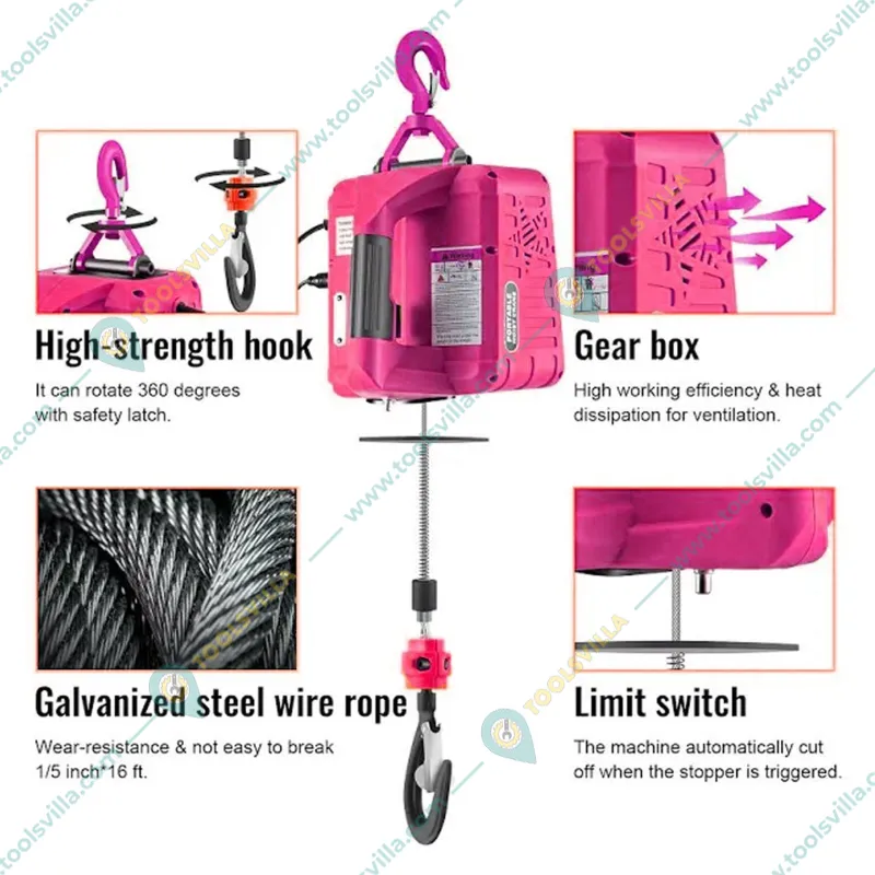 Generic (Imported) - Heavy Duty 250 kg Lifting And 450 kg Pulling ...