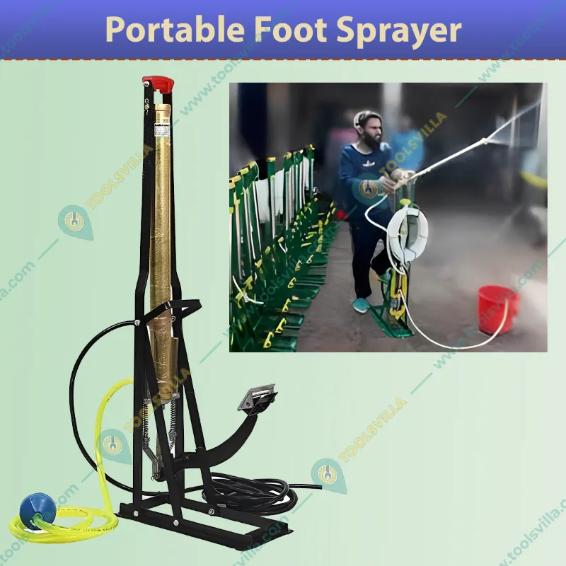 Greenleaf 103 x 19 x 14 cm Mild Steel Portable Foot Sprayer, 3L