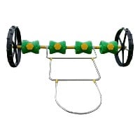 Made in India - Buy - Hand Operated 8 Rows Direct Paddy Drum Seeder