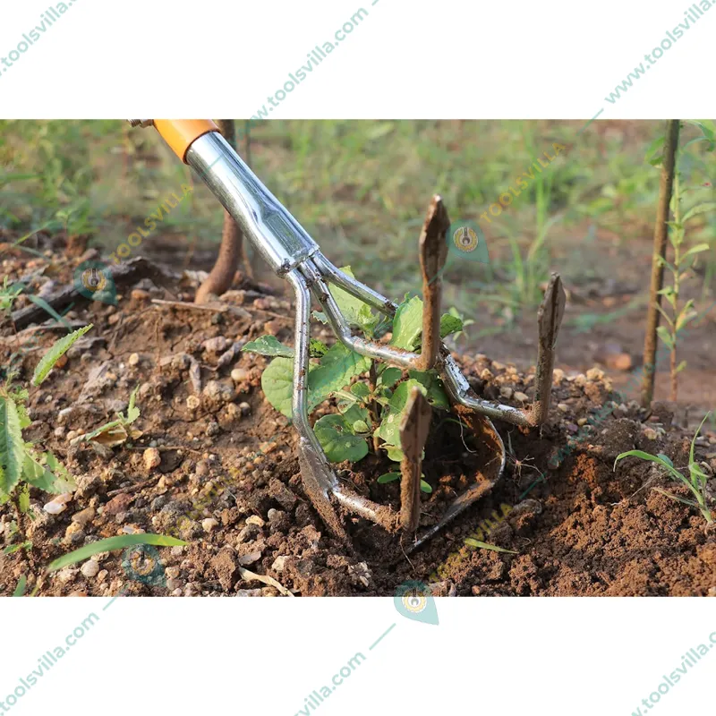 Mahan CW-34, 2 in 1 Multi Star Culti-Weeder with 1 Feet Handle, Hand ...