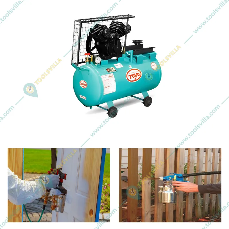 145 Litres Oil Type Air compressor Without Motor, 150 Psi max. pressure ...