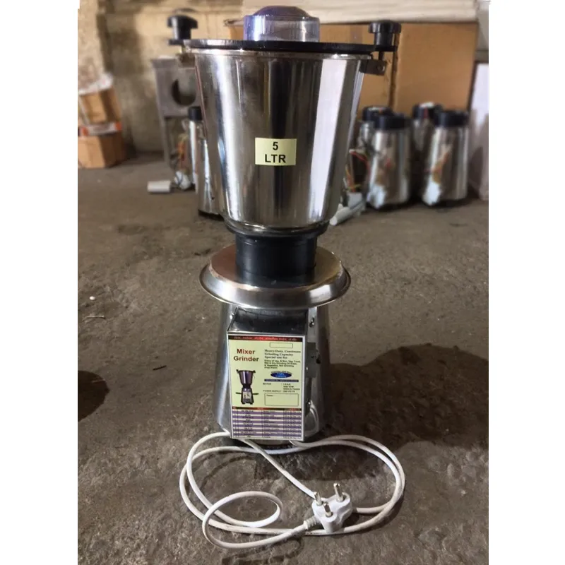 Generic ( Made in India ) - Heavy Duty 5L Mixer Machine, 1.5 HP, 12Kg/hr