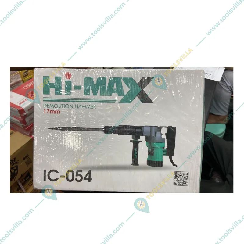 HI-MAX 7 Kg Demolition Hammer 1100W, 3600 RPM (IC-054)