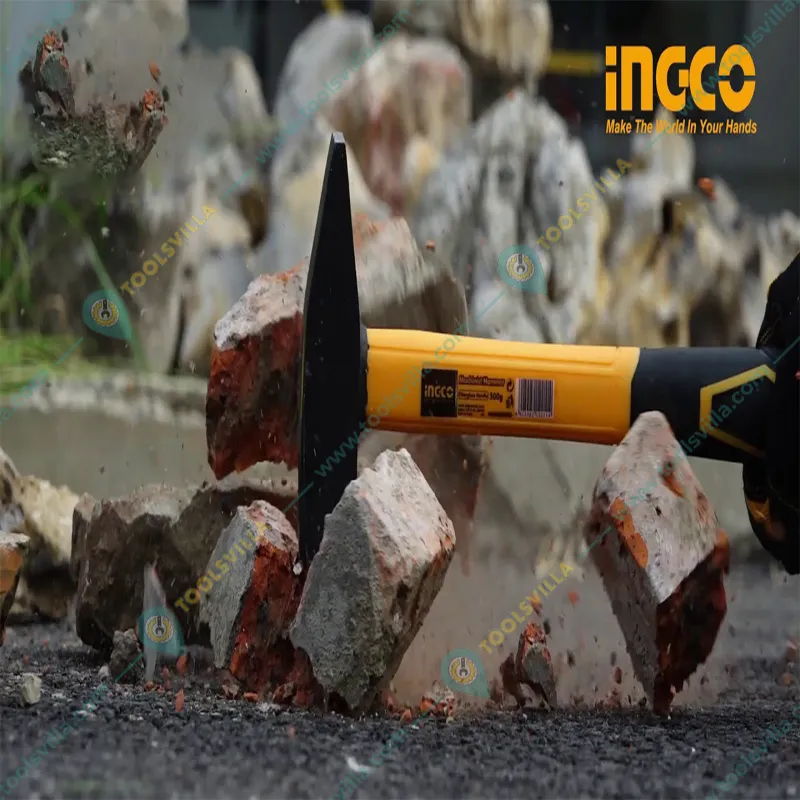 INGCO HMH881000 1000 gms Machinists Hammer with Fiberglass Handle