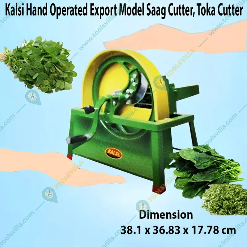 Kalsi Hand Operated Export Model Saag Cutter, Toka Cutter