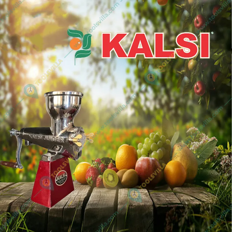 Kalsi Stainless Steel Hand Crank Citrus Fruit Juicer(Orange, Mosambi ...