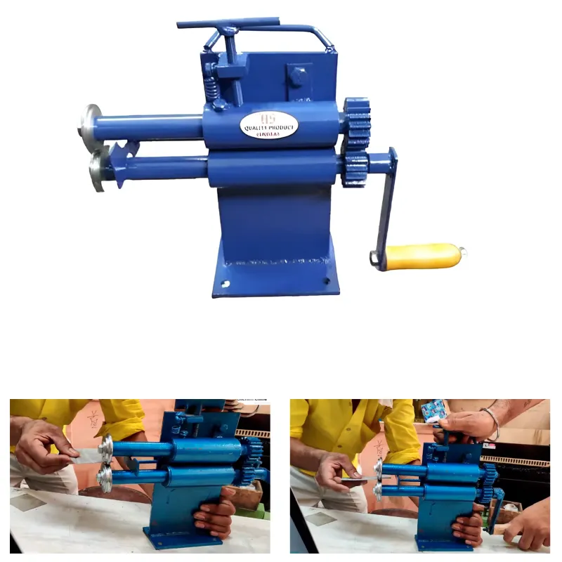 HS Carbon Steel Lite Hand Operated Sheet Grooving Machine