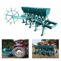 Made in India - Heavy Model 11 Tyne Seed Drill Planter for Tractor