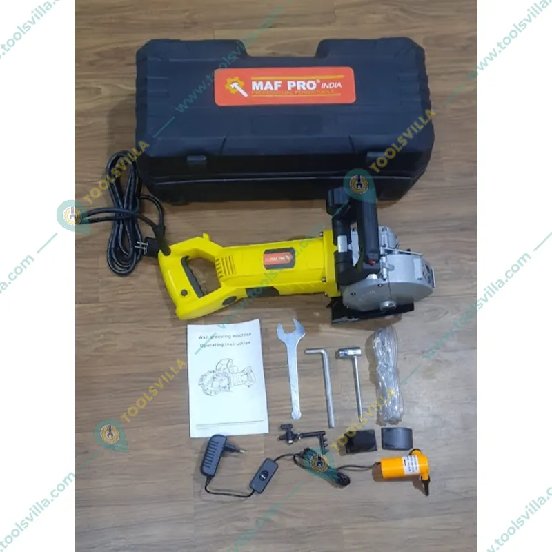 MAF PRO 4800 Watt 6500 r/min Wall Chaser Machine with Accessories