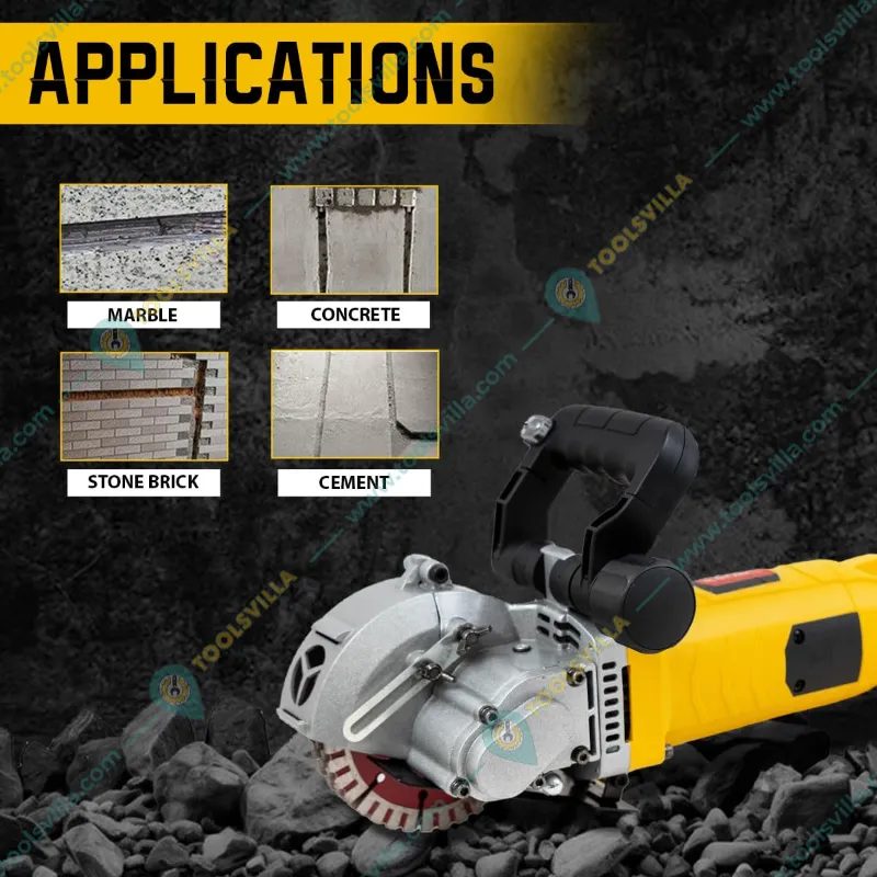 MAF PRO 4800 Watt 6500 r/min Wall Chaser Machine with Accessories