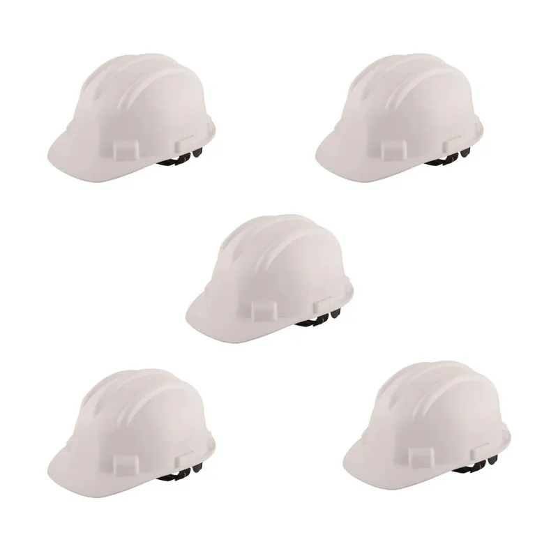 Minsales Ratchet Safety Helmet - White Colour, Hard Hat For ...