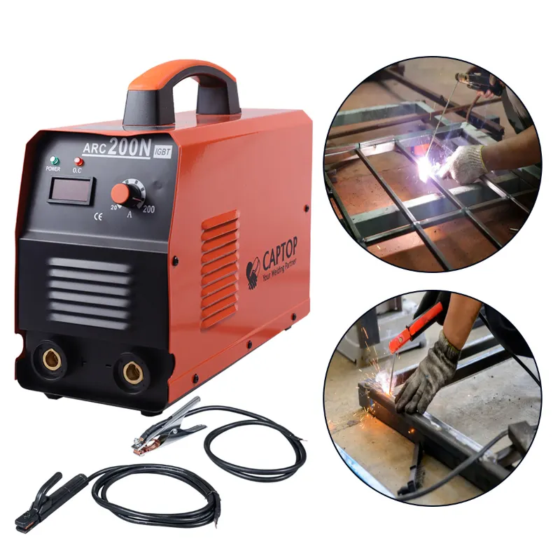 Captop 200A Single Phase IGBT Technology ARC Inverter Welding Machine ...