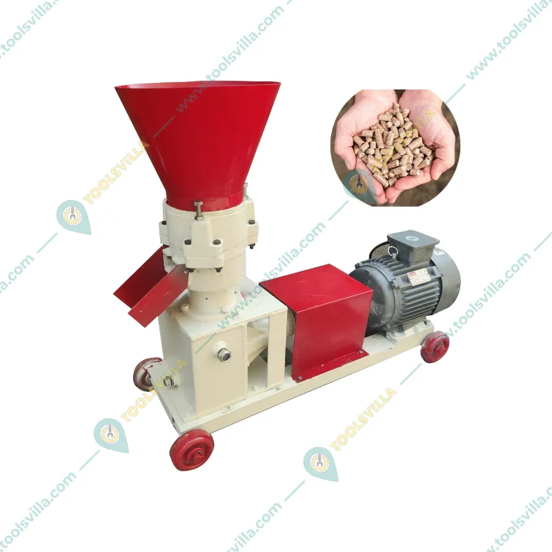 Pellet Machine 5HP Single Phase, 80 kg/hr with 4 mm Pallet Size for ...