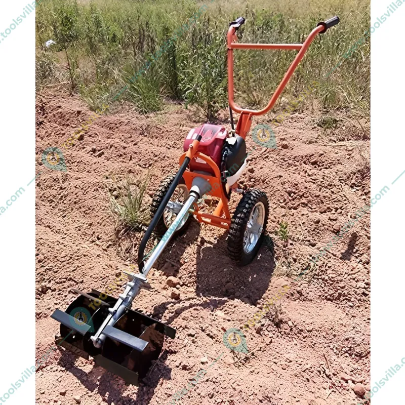 Generic (Imported) - Petrol Push Type Grass Cutter with Flat Tiller ...