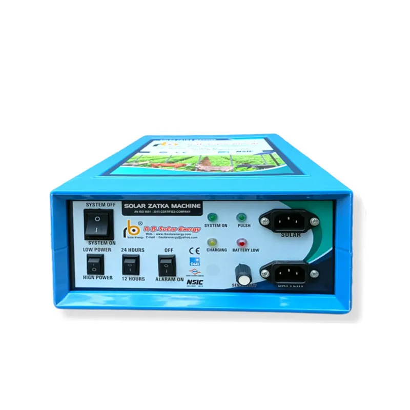 Zatka Machine for 50 Acre Area-Electric/Solar Operator