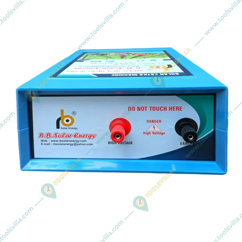 Zatka Machine for 50 Acre Area-Electric/Solar Operator