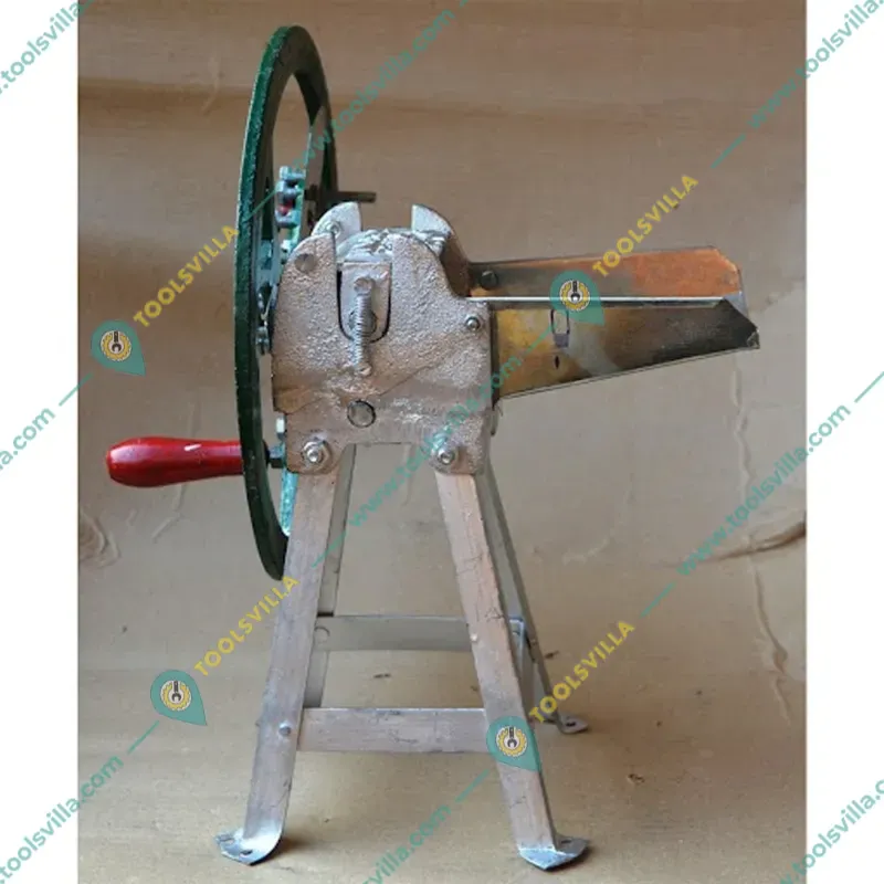 Hand Operated Table Top Angle Fitted 3 Blades Saag Cutter Machine with ...