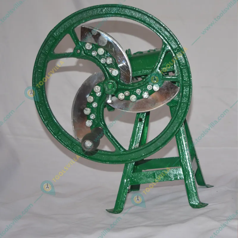 Hand Operated Table Top Angle Fitted 3 Blades Saag Cutter Machine with ...