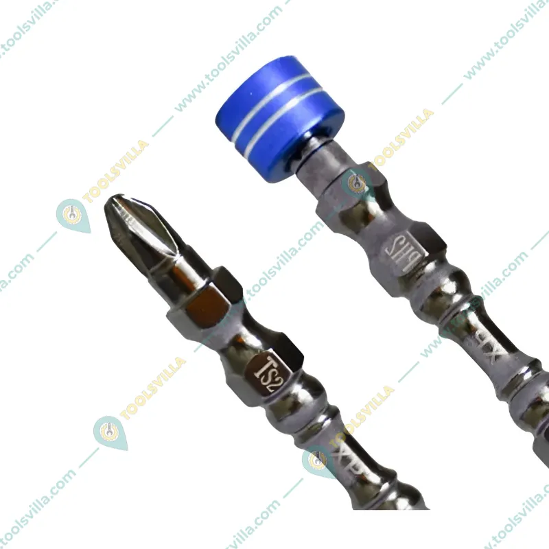 High Torque Screw Driver Bits with Magnetic Ring