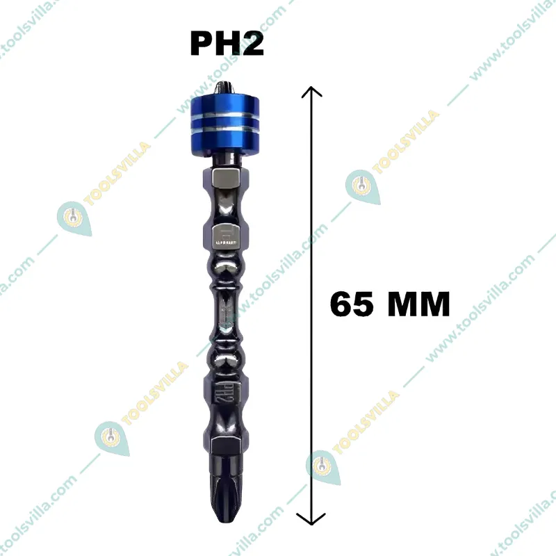 High Torque Screw Driver Bits with Magnetic Ring