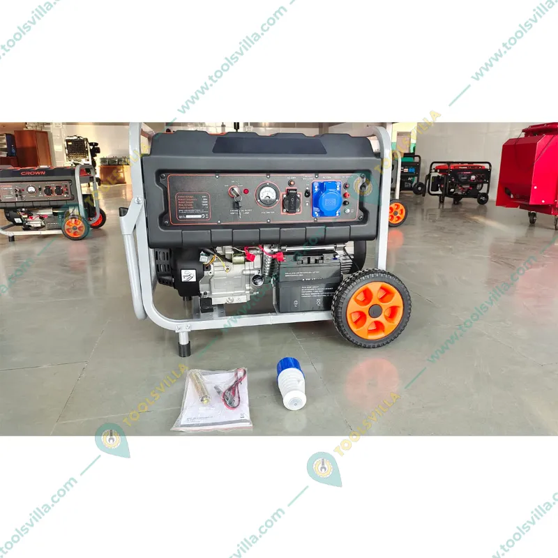 Heavy Duty 5 KVA Recoil and Self Start Portable Petrol Generator
