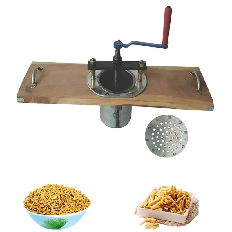 Vinayak Machines Commercial Hand Operated Sev Machine with Namkeen Sev Jali