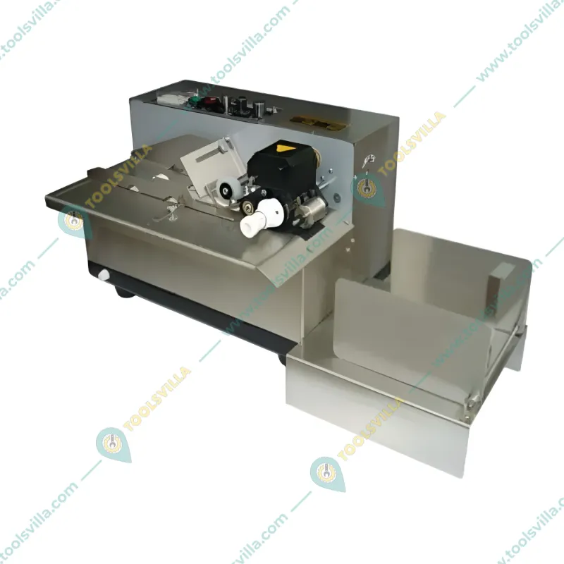 Automatic Stainless Steel Batch Coding Machine , 200 V