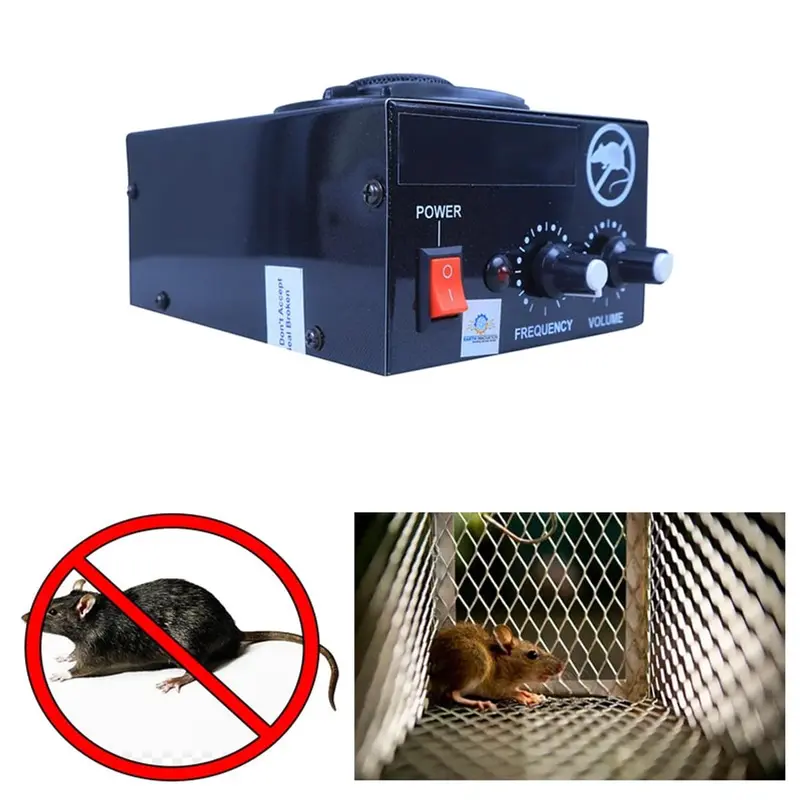 Earth Innovation Ultrasonic Rat and Rodent Repellent Device for 1500 sq ...