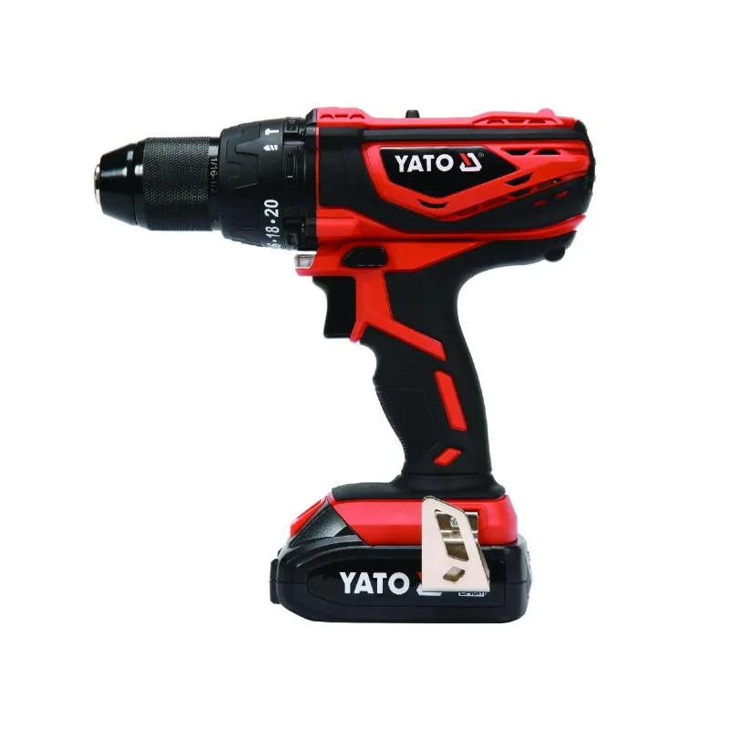 YATO - Yato 13 mm Cordless Reversible Impact Drill Machine (YT-82786)