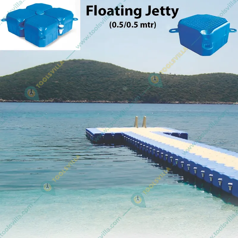 Heavy Duty Double Layered Floating Jetty For Docks And Bridges