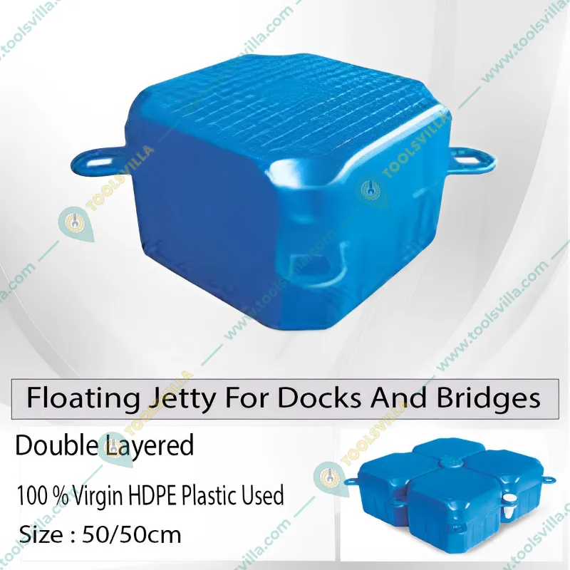 Heavy Duty Double Layered Floating Jetty For Docks And Bridges