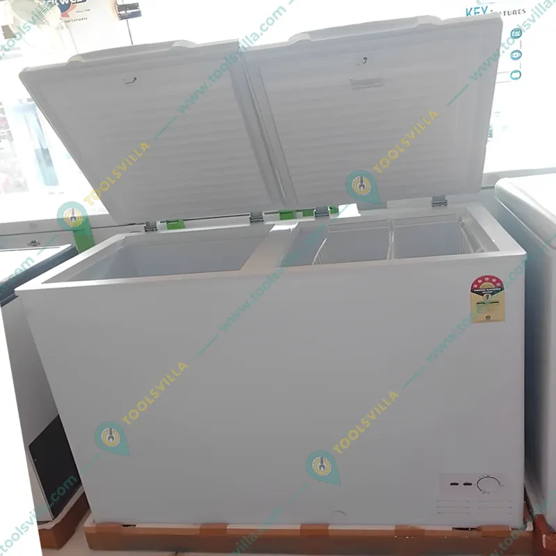 Heavy Duty 300 Liter Double Door Convertible Deep Freezer with 4 Years ...