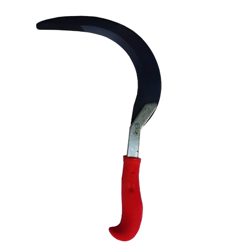 Single Edge Sickle of 8 inch Carbon Steel Blade