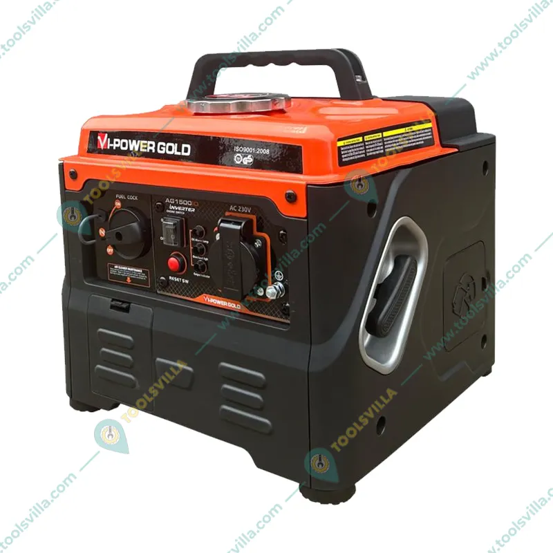 Vi Power Gold 1 KVA Single Phase Silent Inverter Generator With 3.2 L ...