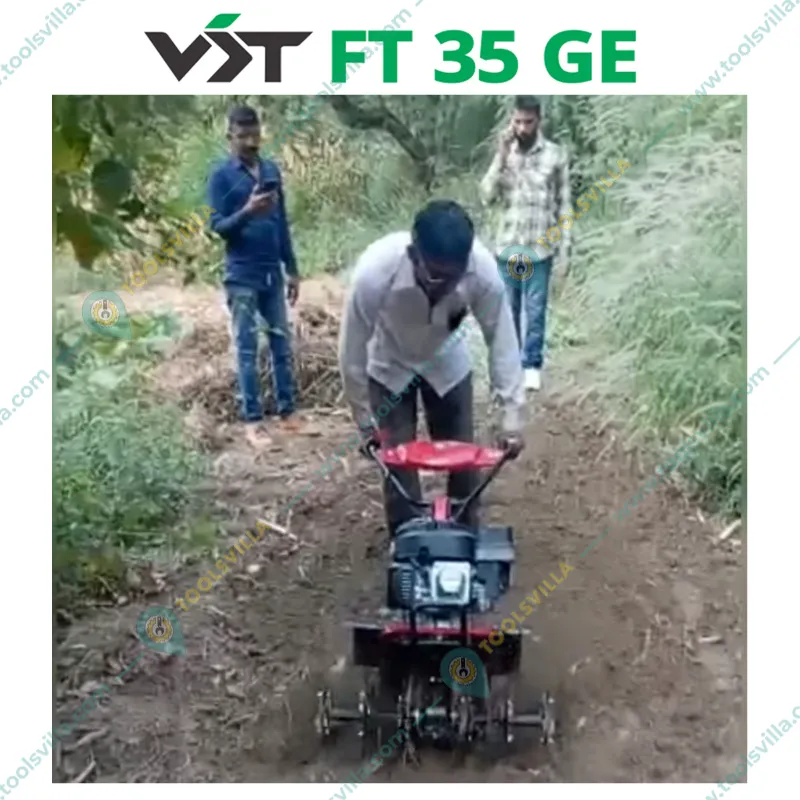 VST FT 35 GE, 4 Stroke Petrol Mini Weeder of 3.5 HP for Agriculture