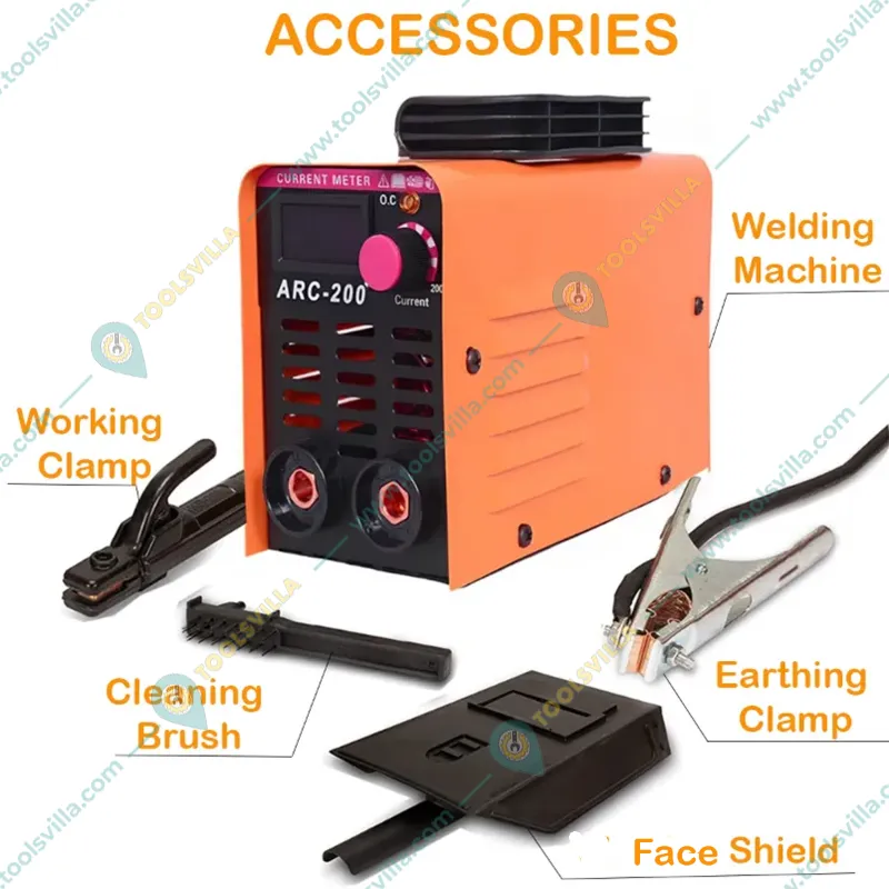 ARC 200 Mini Single Phase Inverter Welding Machine with IGBT Technology