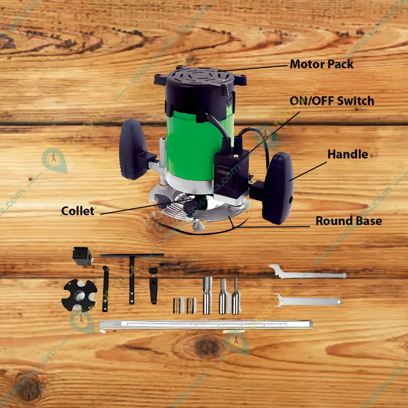 Made in India - Economy Range 12 mm Wood Working Router 1350 W
