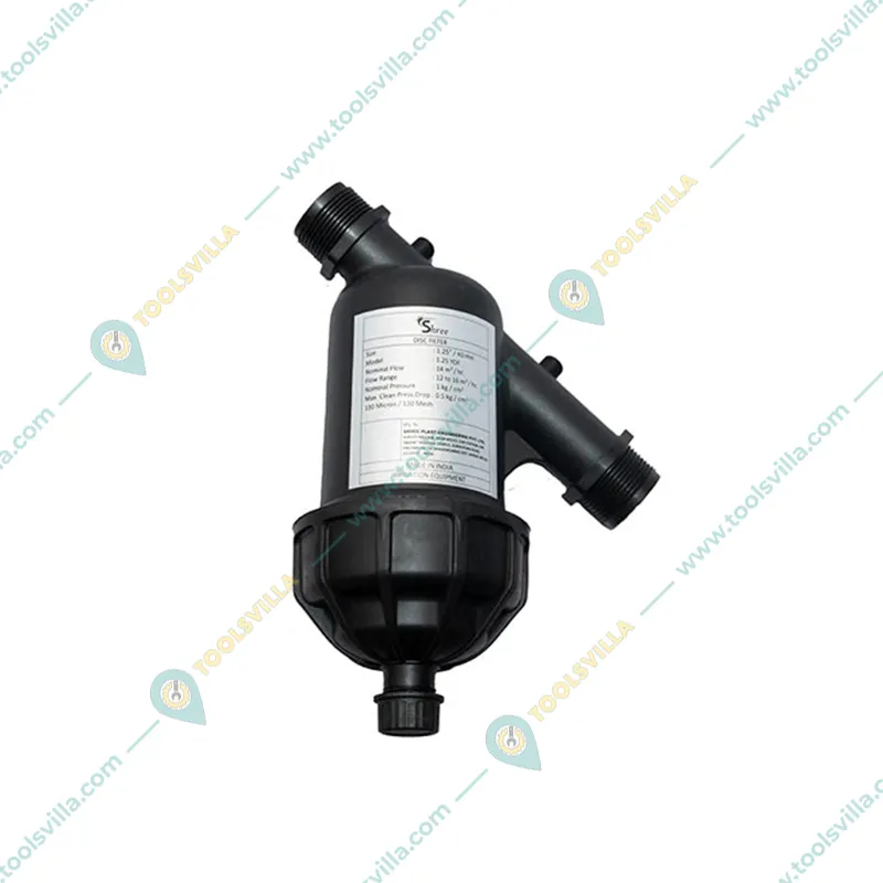 1.25 inch Y-type Disc Filter, Flow Rate 14 m3/hr