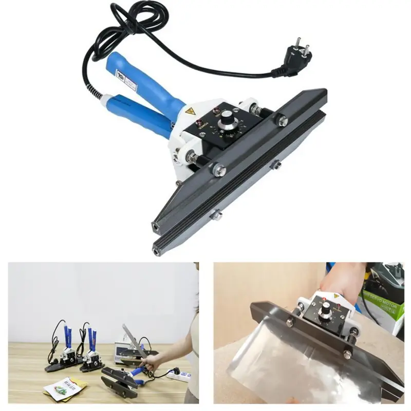 Hand Held 12 Inch Portable Crimp Sealer, 10mm Width