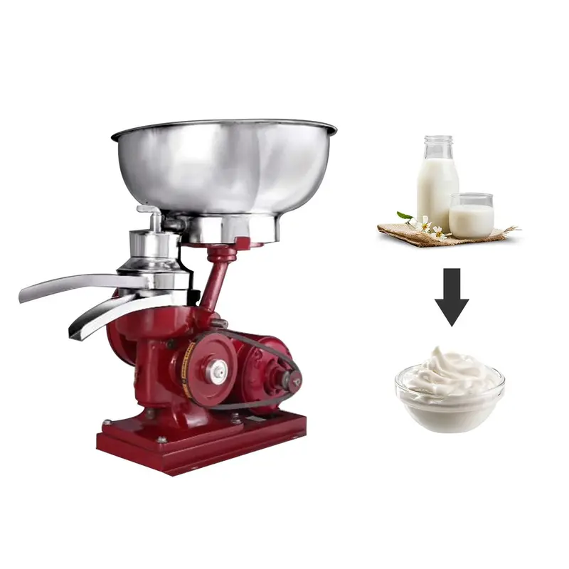 160 LPH Manual and Electric Milk Cream Separator With 0.25 HP Motor, SS ...