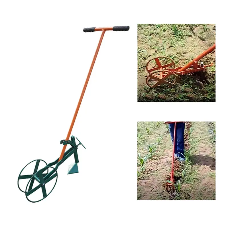 Heavy Duty Mild Steel Manual Operated Dry Land Weeder with Tyne